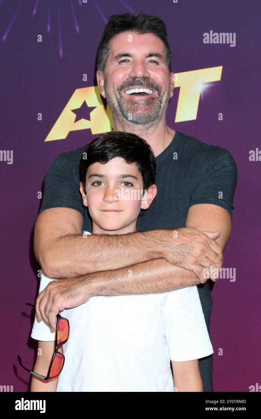 Simon Cowell, Eric Cowell at arrivals for AMERICA'S GOT TALENT Season ...