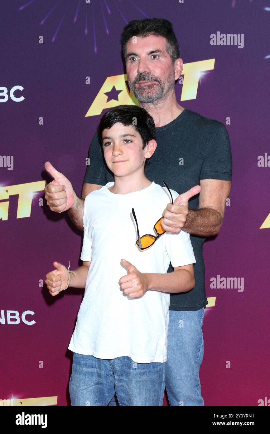 Simon Cowell, Eric Cowell at arrivals for AMERICA'S GOT TALENT Season ...