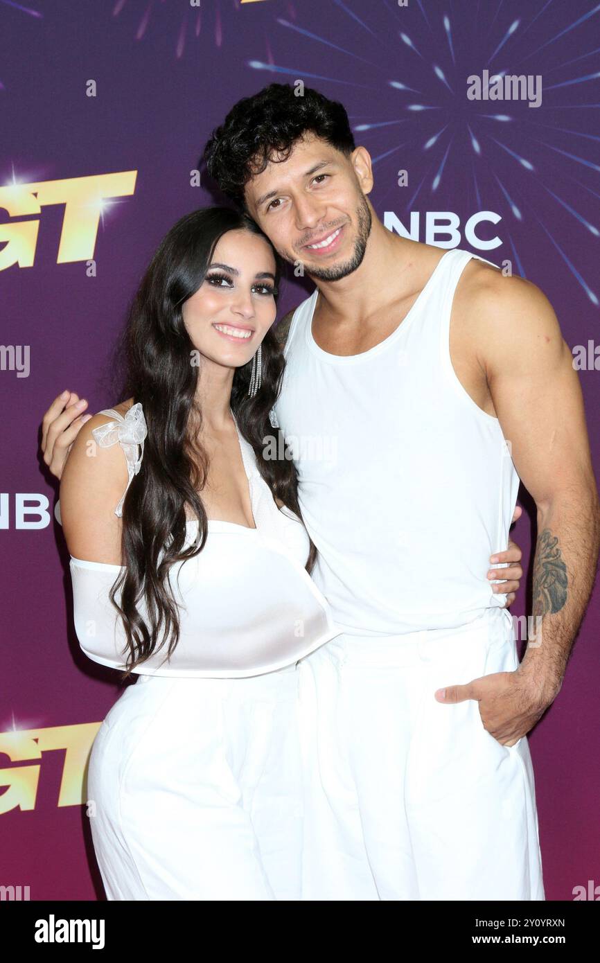 Sonia Moreno, Sebastia n Jime nez at arrivals for AMERICA'S GOT TALENT ...