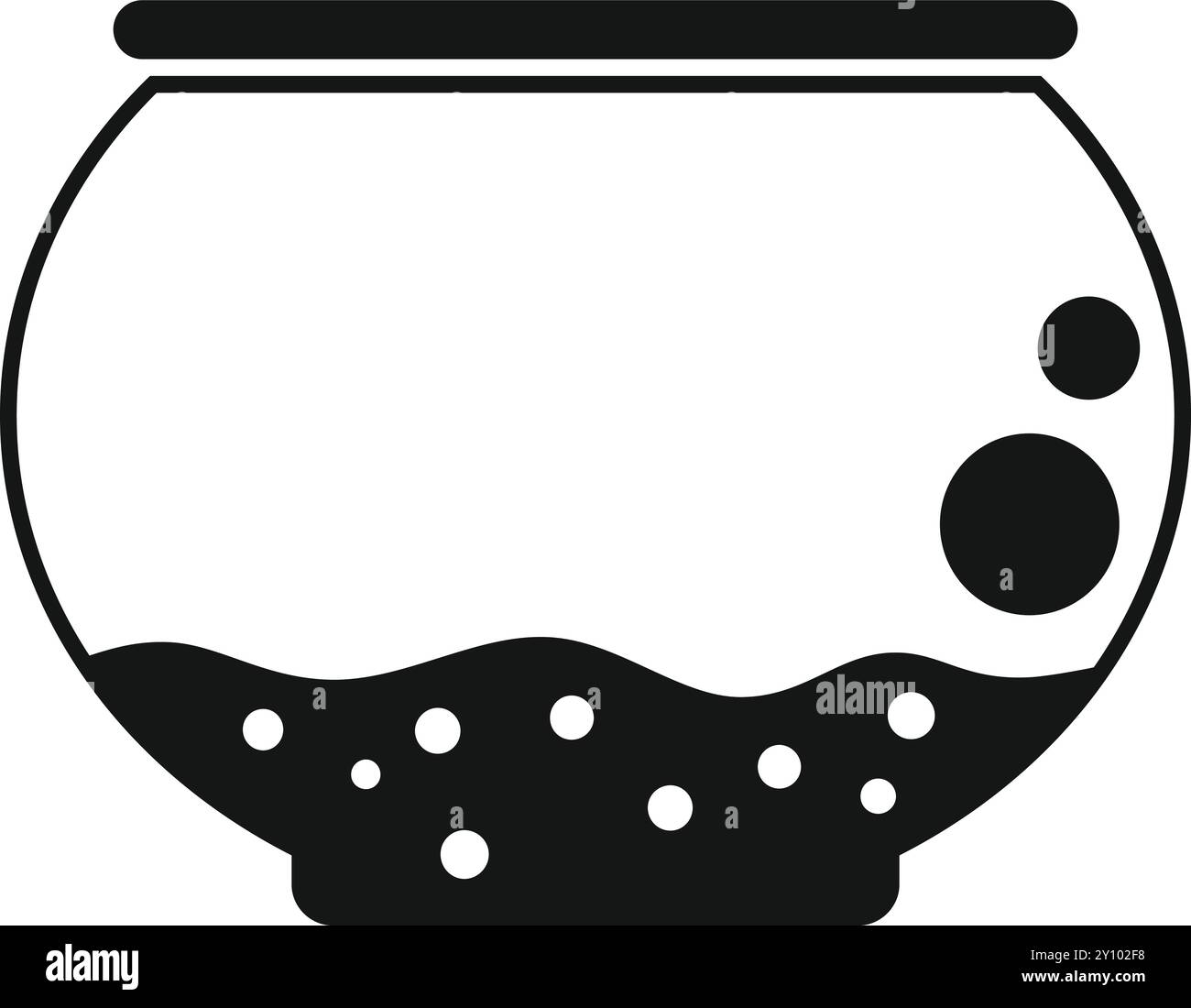 Air bubble fish tank Black and White Stock Photos & Images - Alamy