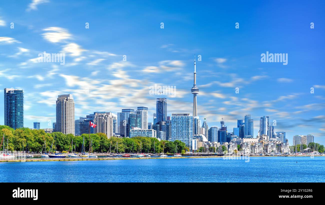 Downtown Toronto, cityscape and skyline, Canada Stock Photo - Alamy