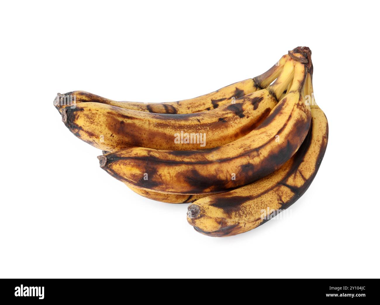 Ripe bananas on old Cut Out Stock Images & Pictures - Alamy