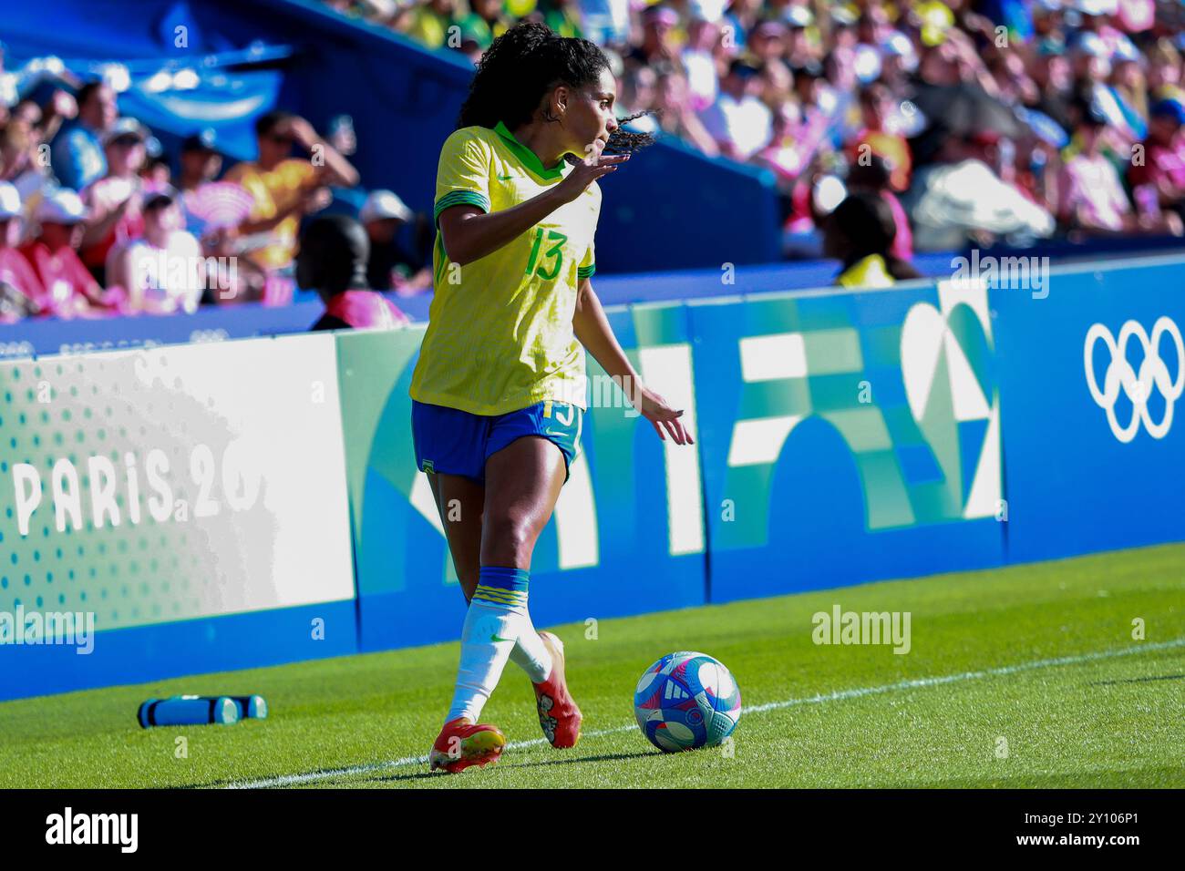 PARIS, FRANCE - AUGUST 10: Yasmim Assis Ribeiro of Brazil during the ...