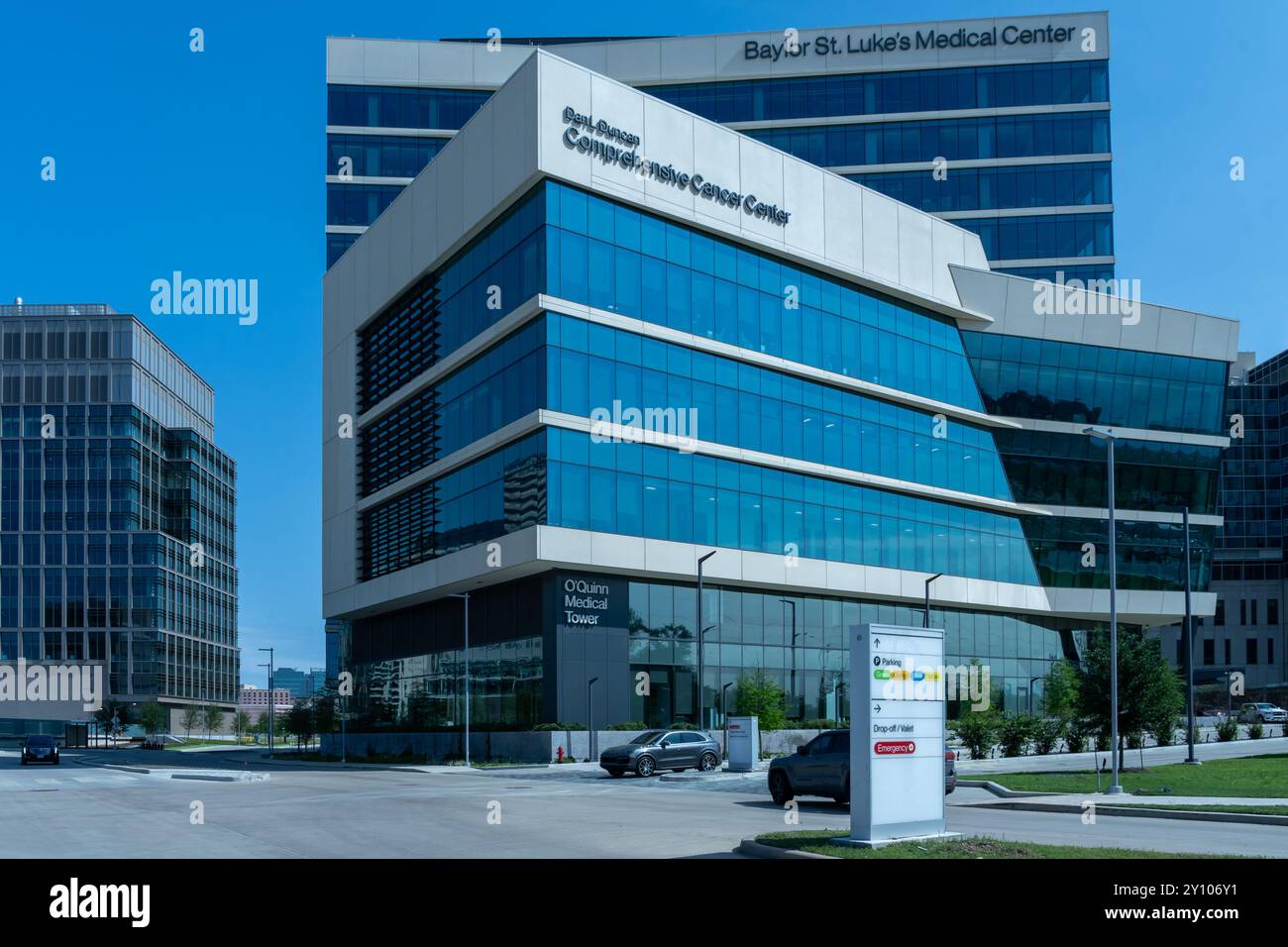 Houston, Texas, USA - April 3, 2024: Dan L Duncan Comprehensive Cancer ...
