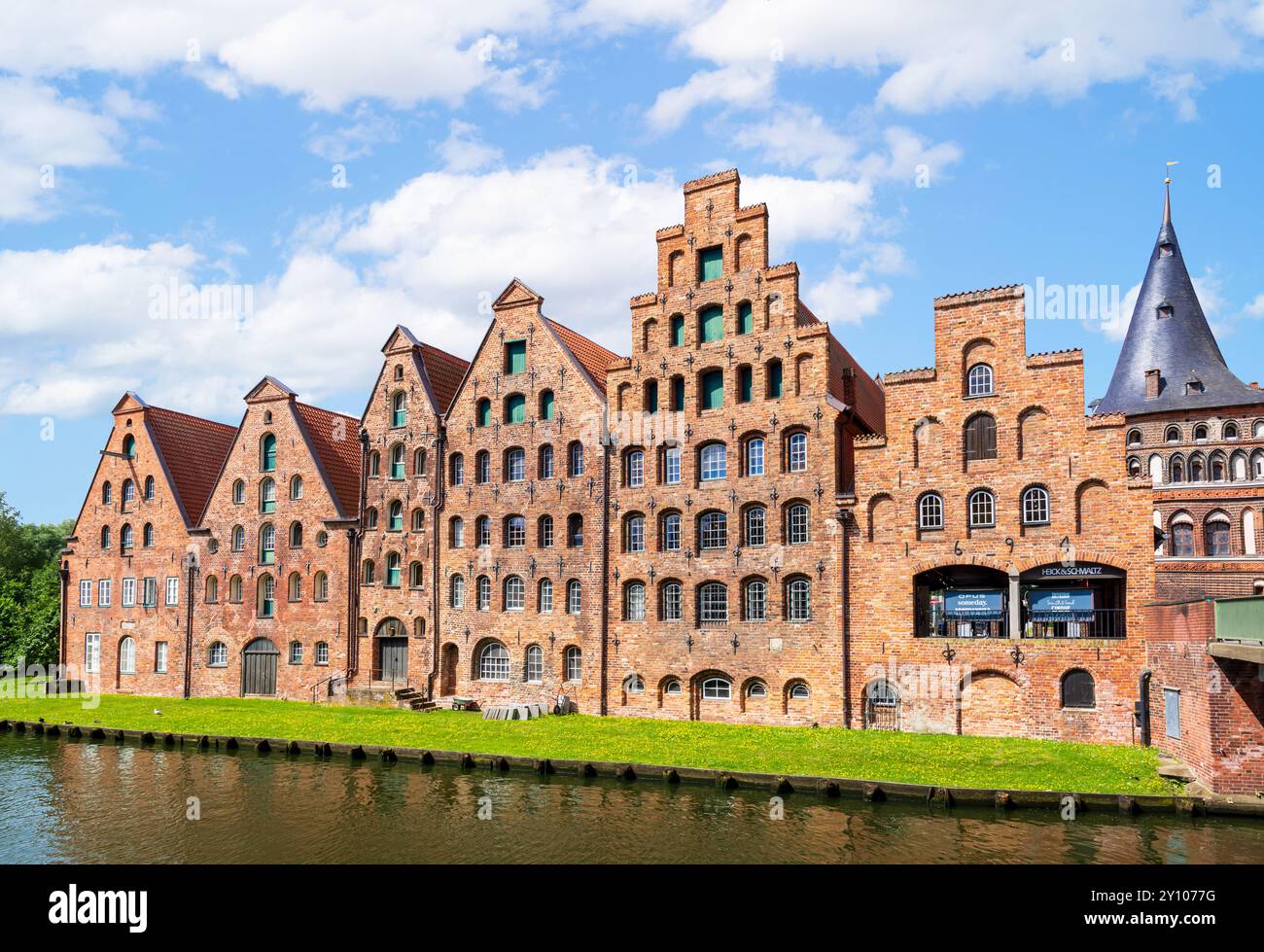 General view of the Salzspeicher, a historic complex of former salt ...