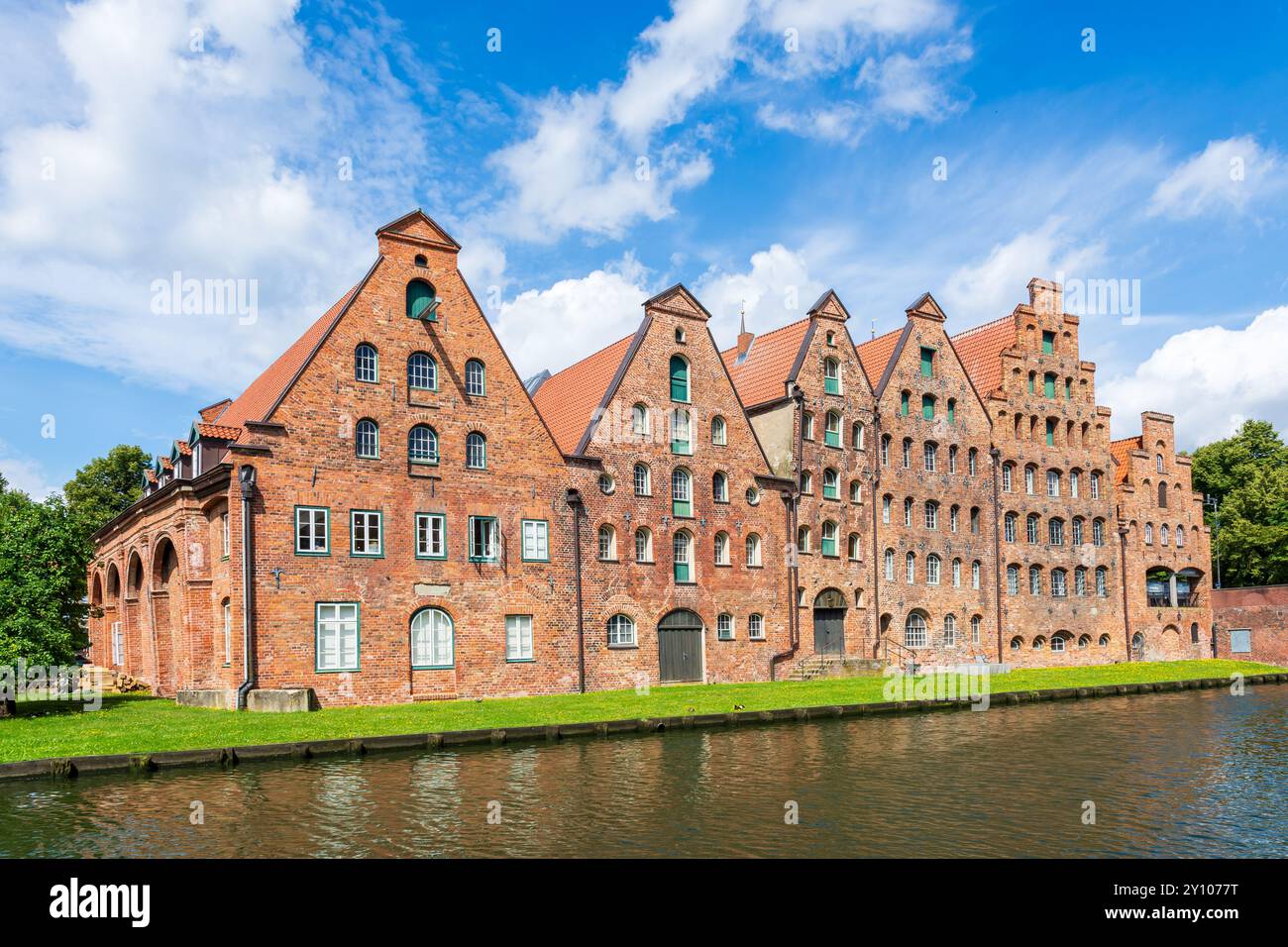 General view of the Salzspeicher, a historic complex of former salt ...