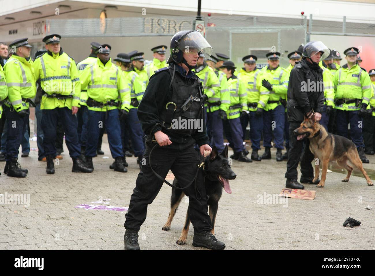 The controversial Right-wing group the English Defence League (EDL ...