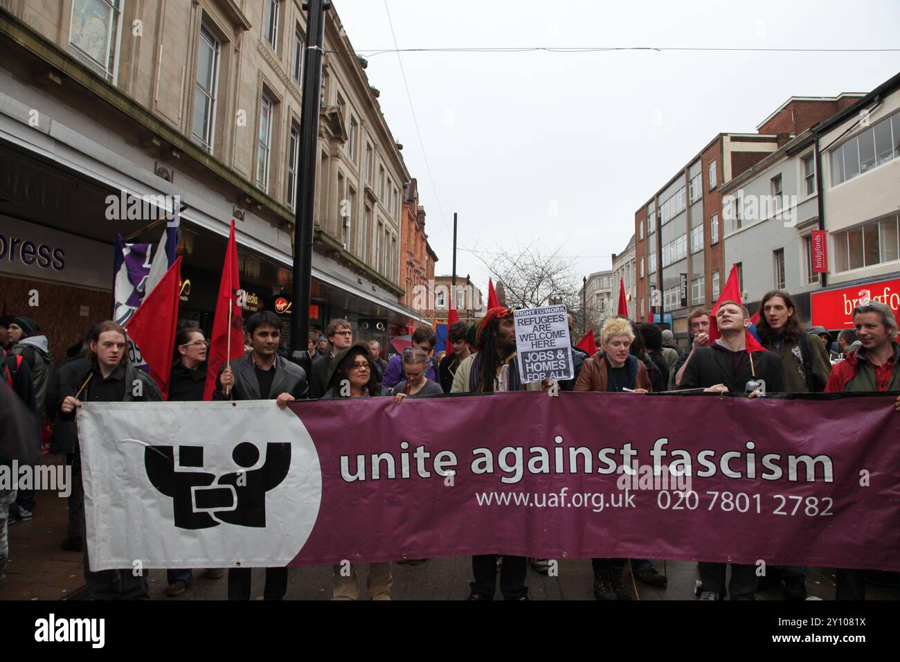 The controversial Right-wing group the English Defence League (EDL ...