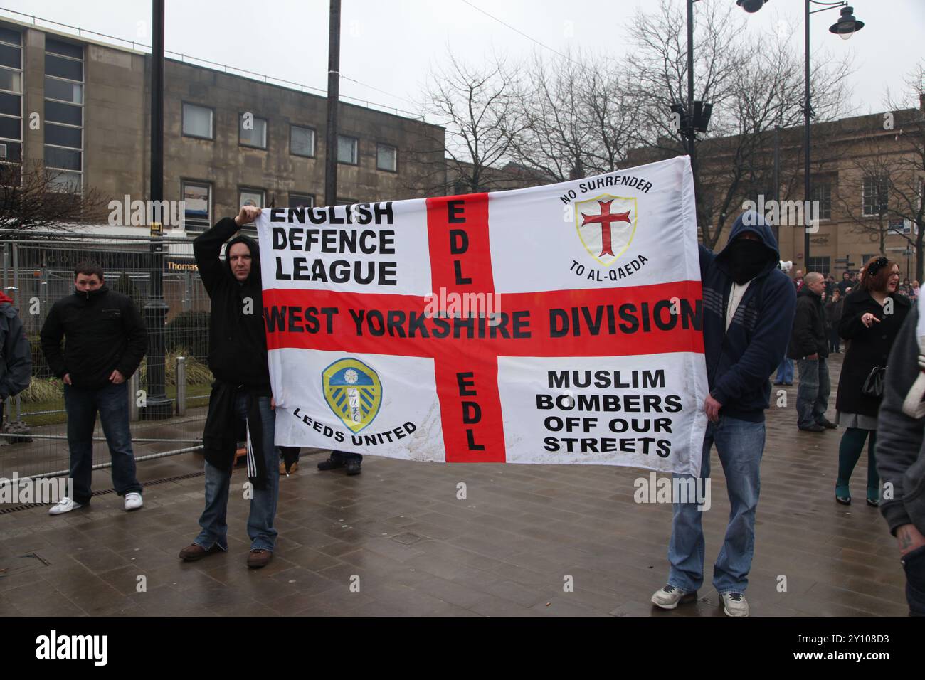 The controversial Right-wing group the English Defence League (EDL ...