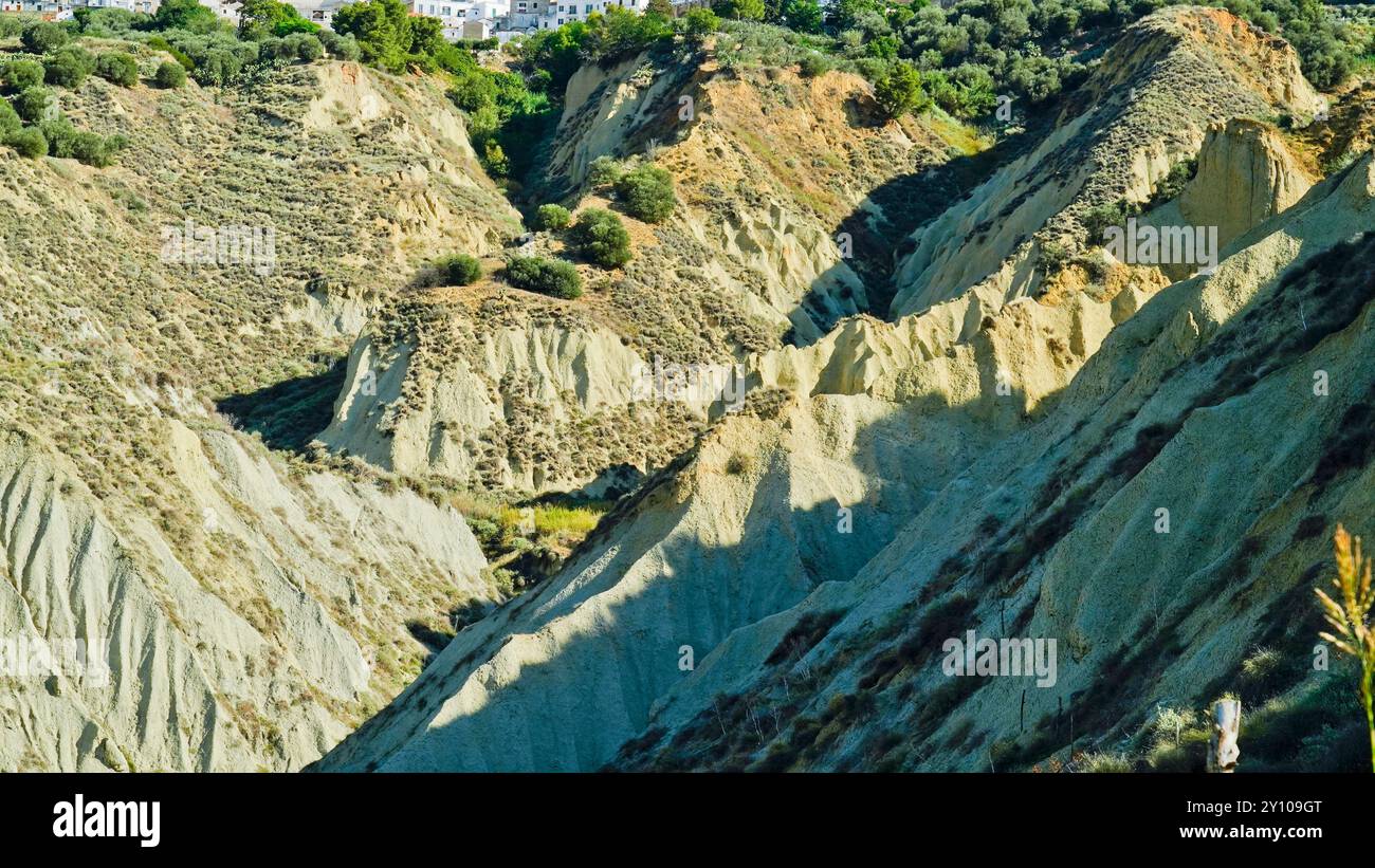 The Calanchi Lucani Park, Province of Matera, Basilicata, Italy Stock ...