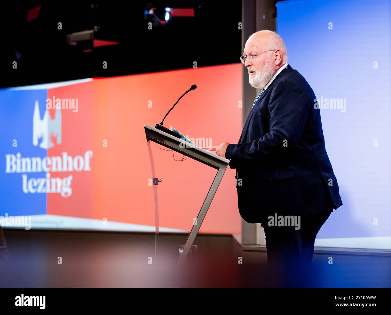 DEN HAAG - GroenLinks-PvdA leader Frans Timmermans during the Binnenhof ...