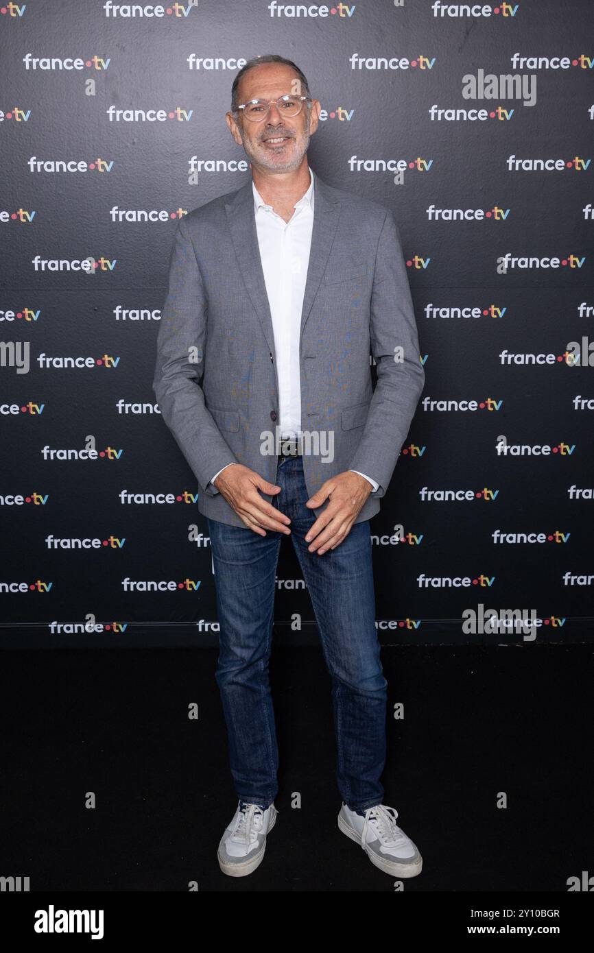 Paris, France. 04th Sep, 2024. Gilles Bornstein attends France TV Press ...