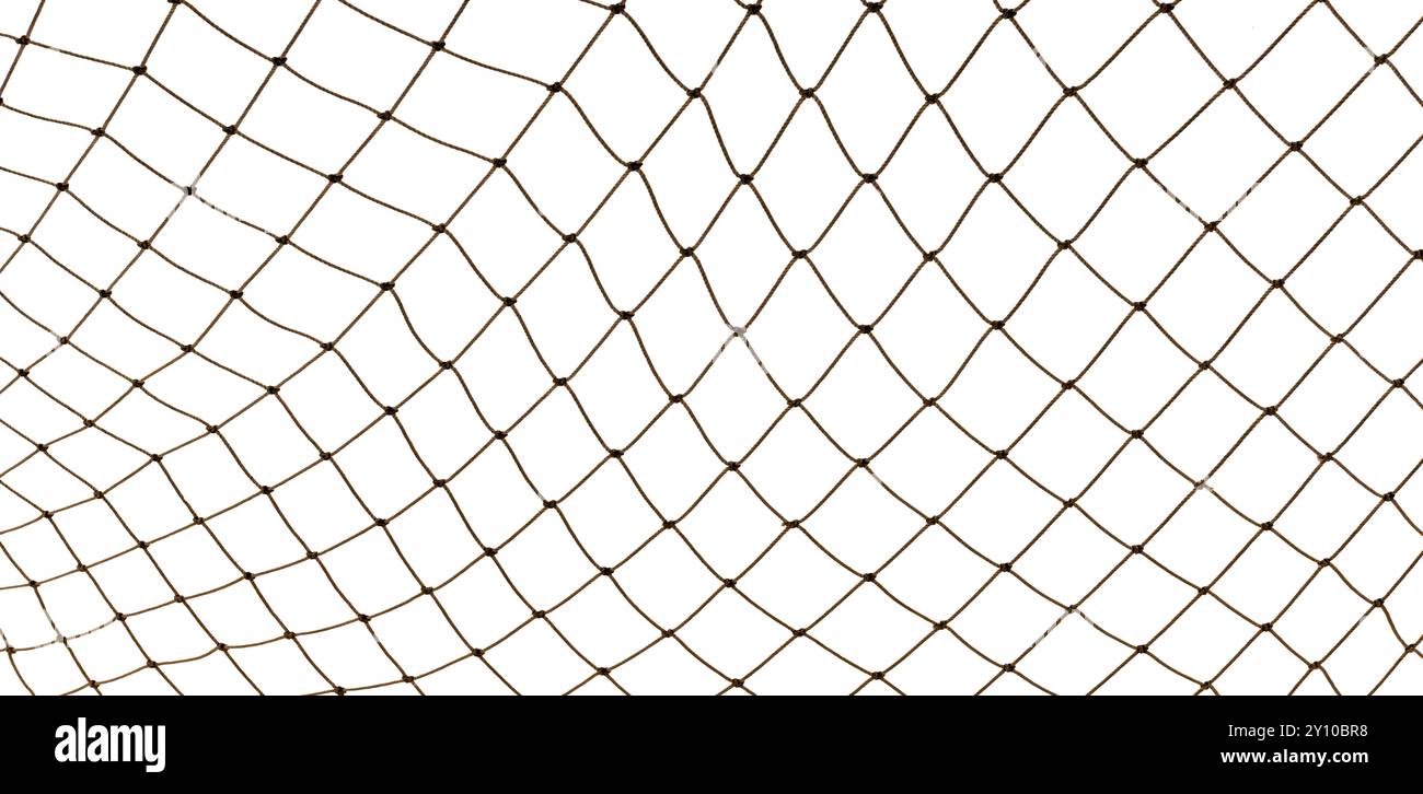 Rope marine net pattern Cut Out Stock Images & Pictures - Alamy