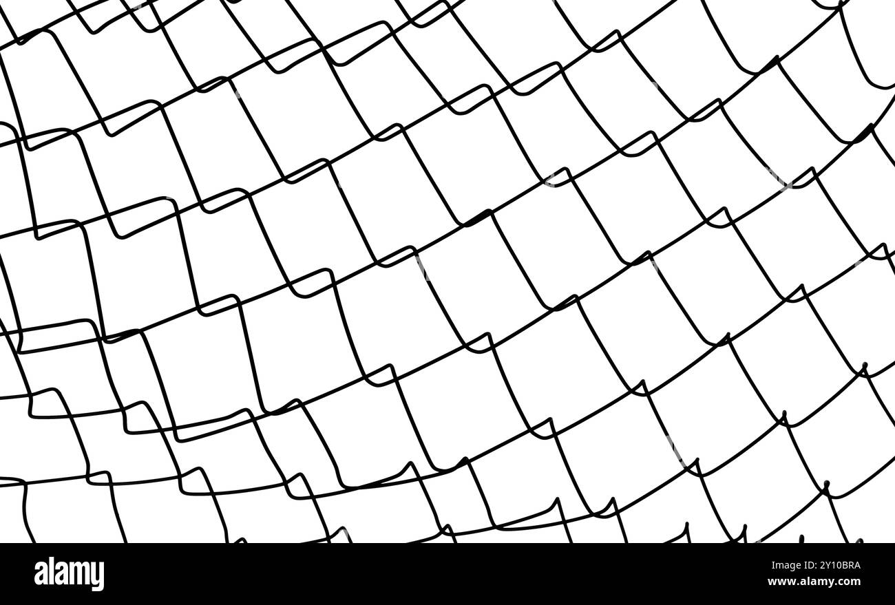 The texture of the metal mesh on a white background. Torn steel, metal ...