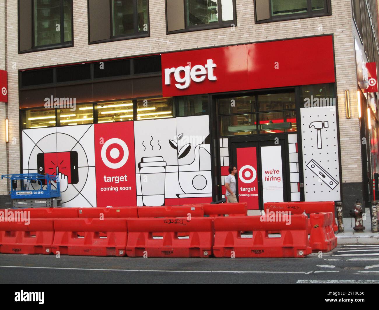Soon to be opened Target store in the Chelsea neighborhood in New York ...