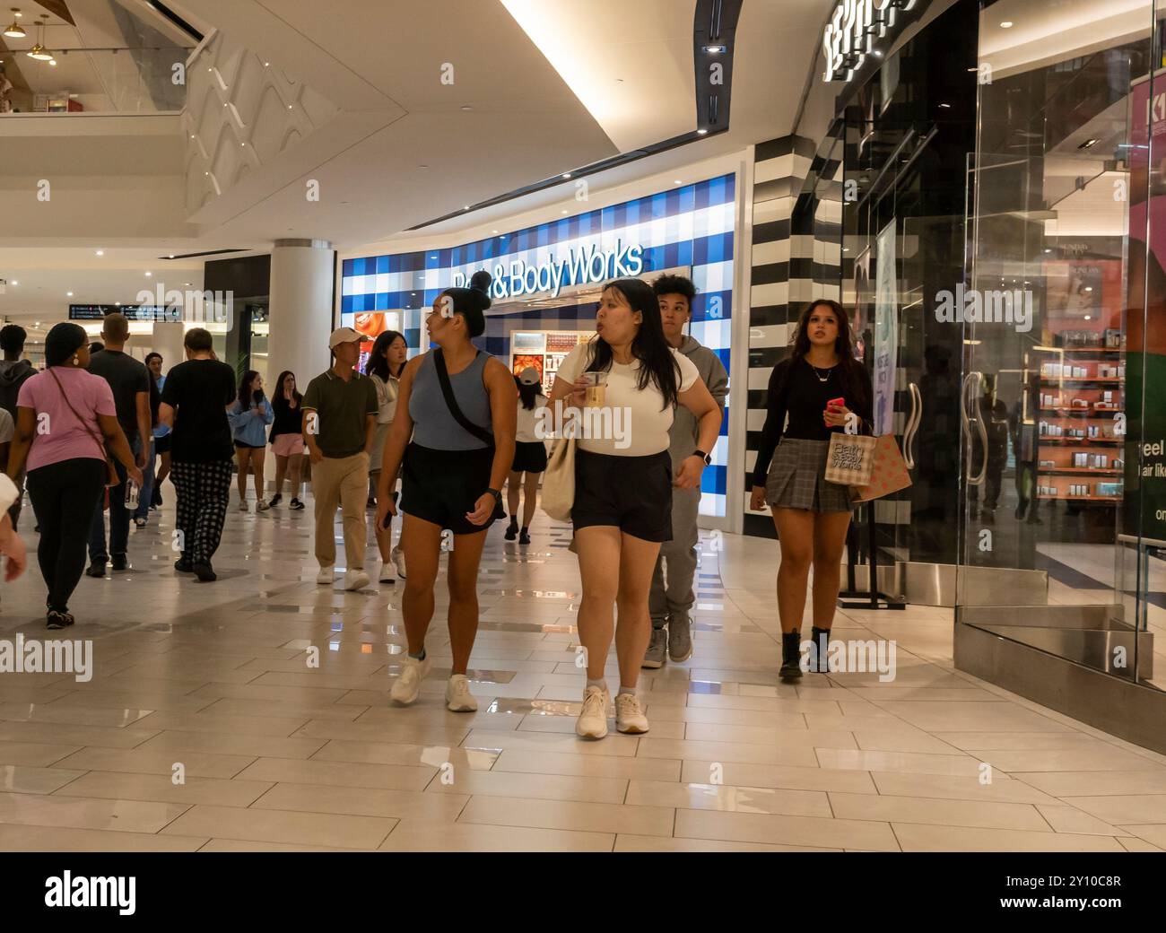 The American Dream Mall in East Rutherford, NJ on Saturday, August 31, 2024. (© Richard B ...