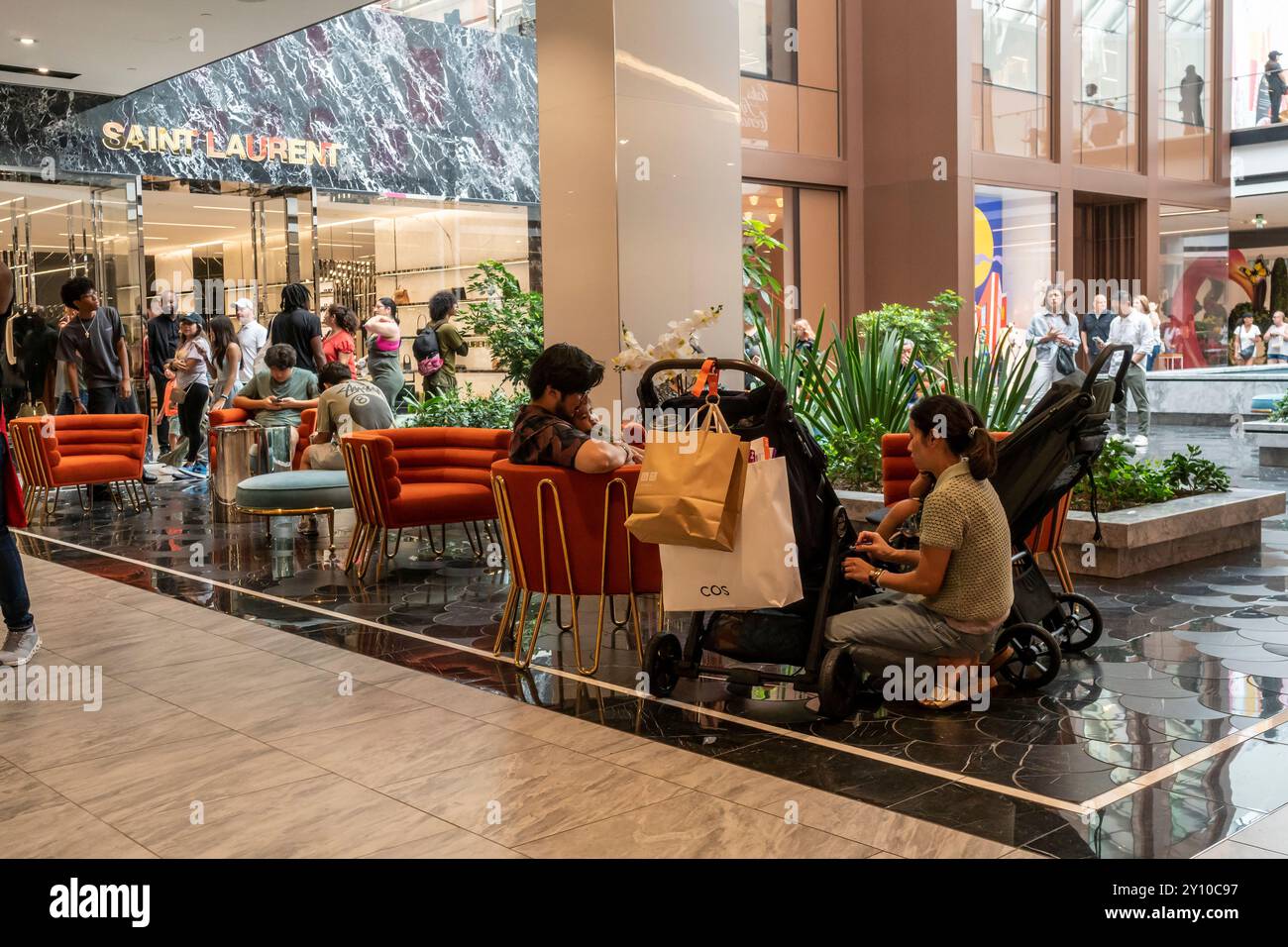 The American Dream Mall in East Rutherford, NJ on Saturday, August 31 ...