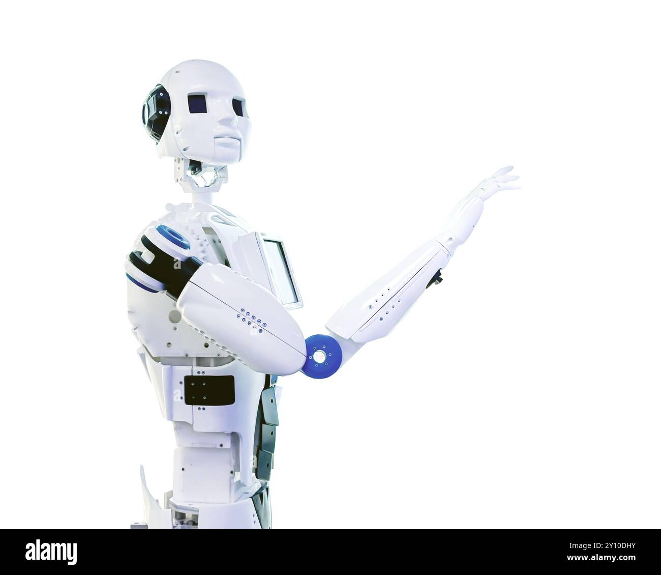 Future thinking humanoid robot Cut Out Stock Images & Pictures - Alamy