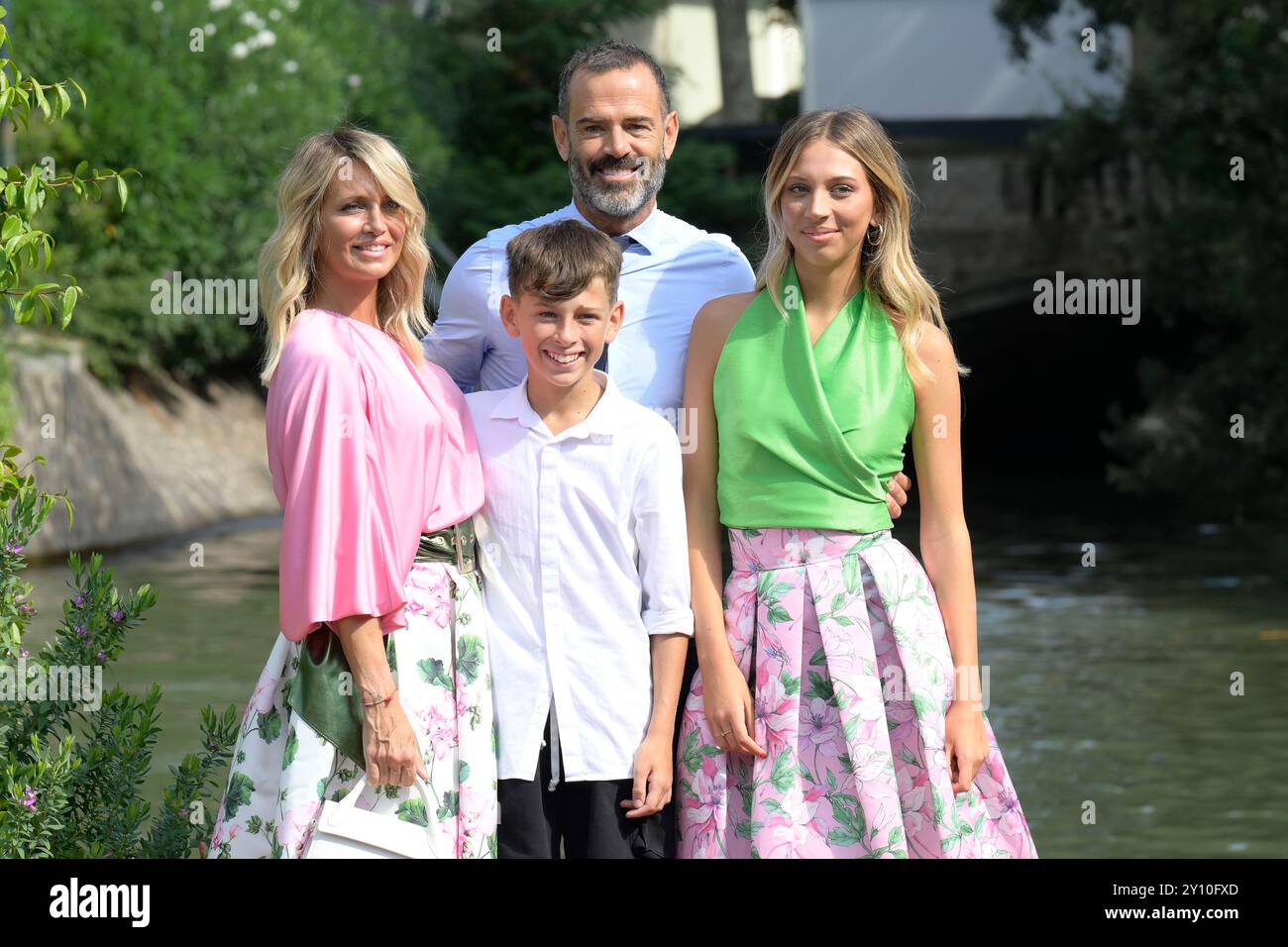 Ascanio Pacelli (c), Katia Pedrotti (l), Tancredi Pacelli (c) and ...
