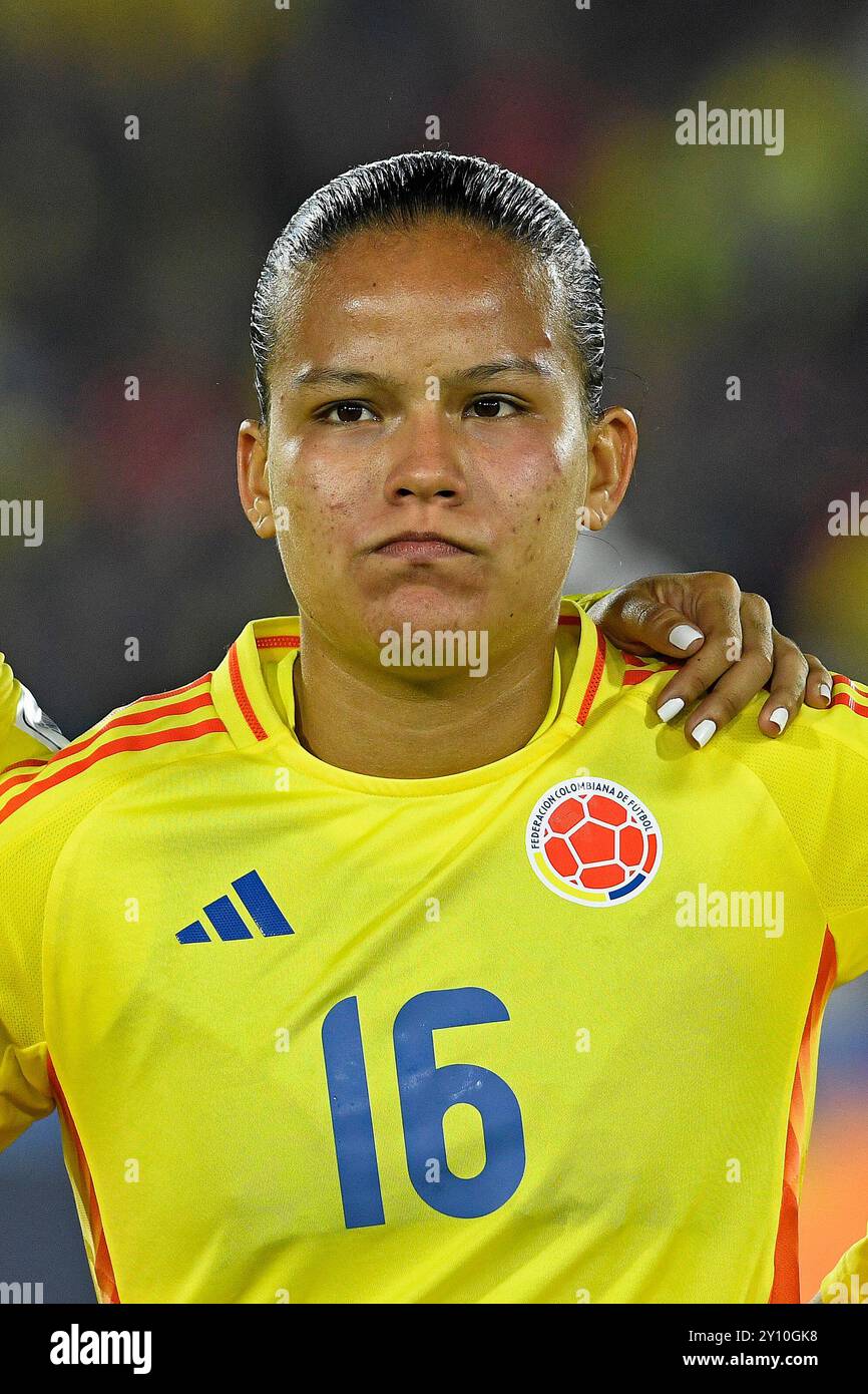 Bogota, Colombia. 03rd Sep, 2024. Juana Ortegon of Colombia, during the ...