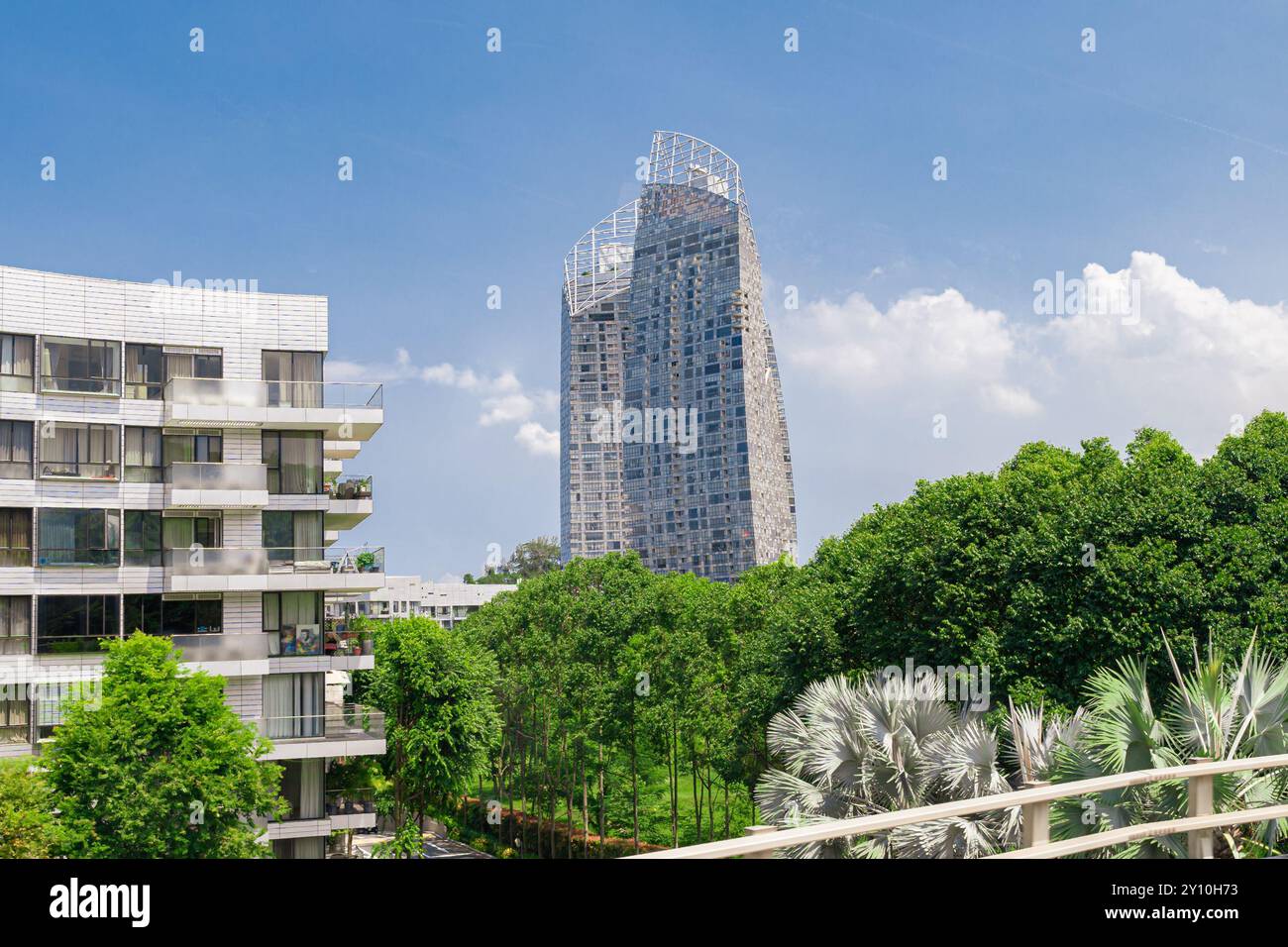 Singapore - Jun 13 2024: Keppel Bay is a luxury waterfront residential ...