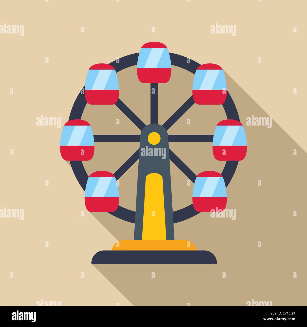 Fairground atmosphere Stock Vector Images - Alamy