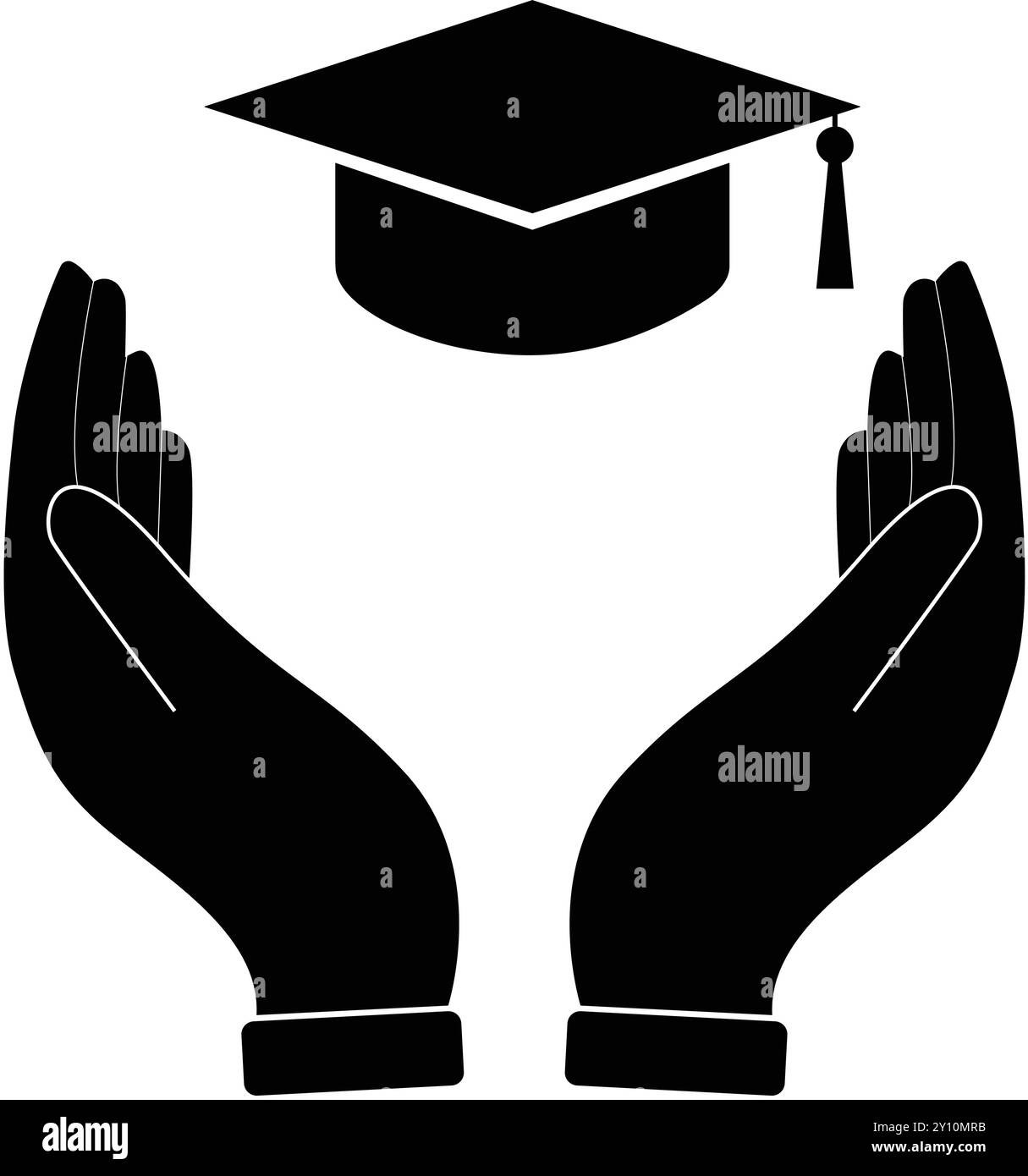 Received hand Black and White Stock Photos & Images - Alamy