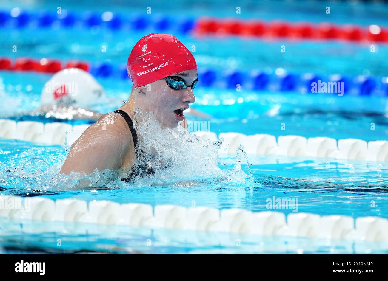 Great Britain's Olivia Newman-Baronius in the Women's 200m Individual ...