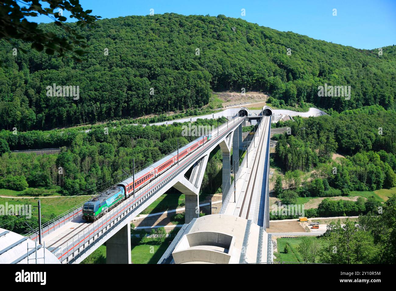 New Stuttgart - Ulm line, Filstal viaduct Stock Photo - Alamy