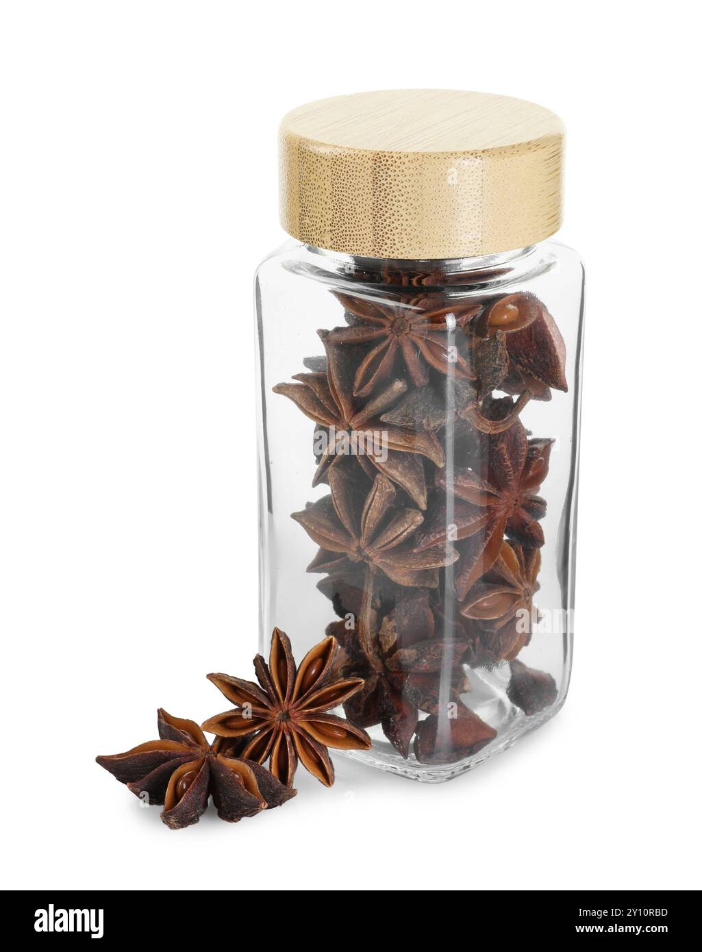Anise stars in white hi-res stock photography and images - Alamy