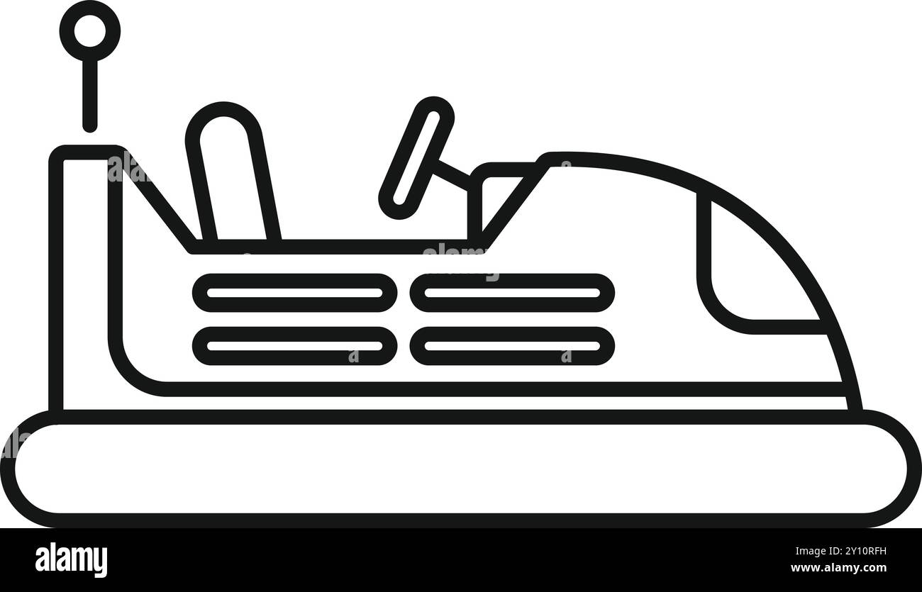 Kids carnival ride Black and White Stock Photos & Images - Alamy