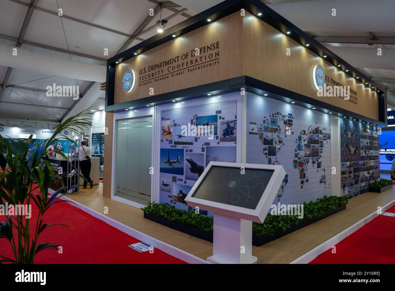 Farnborough, Hampshire - July 26th 2024: Farnborough International ...