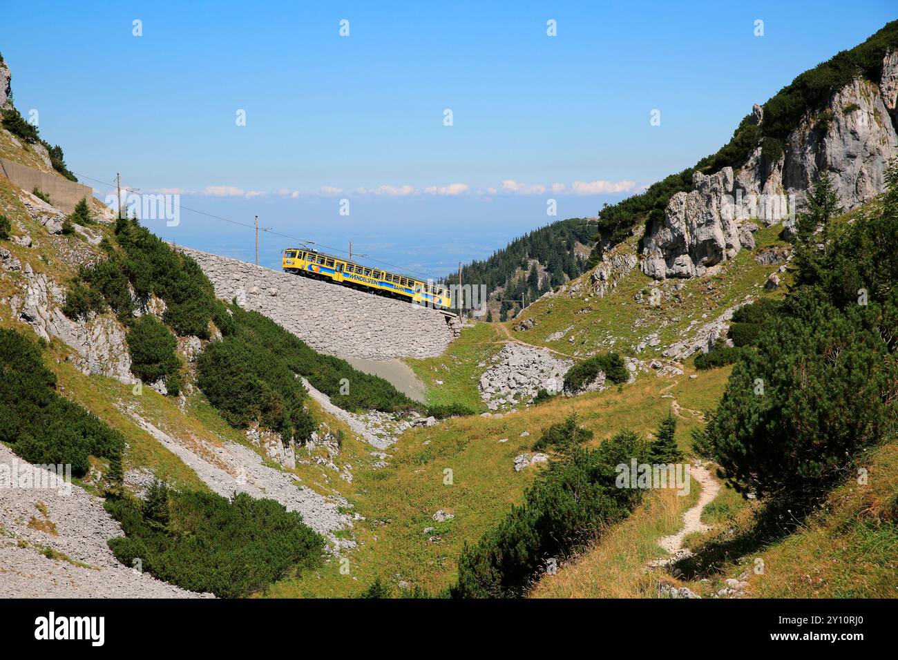 Wendelstein rack railway hi-res stock photography and images - Alamy