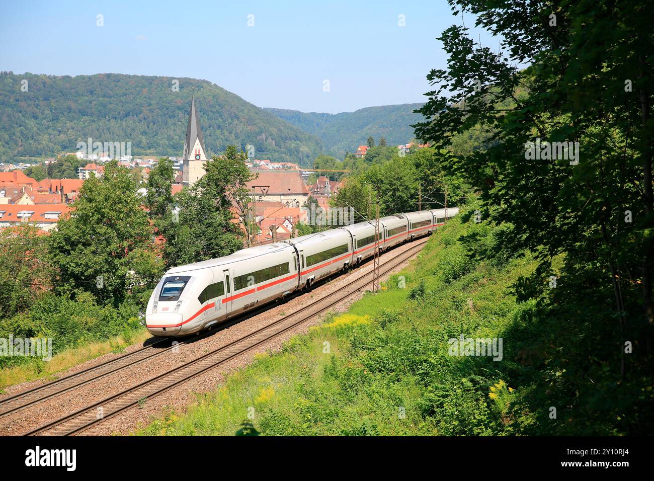 An intercity on the geislinger steige hi-res stock photography and ...
