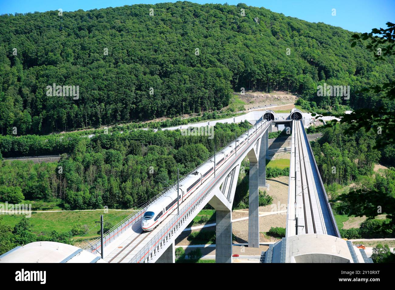 The new ICE line between Wendlingen and Ulm has been in operation since ...