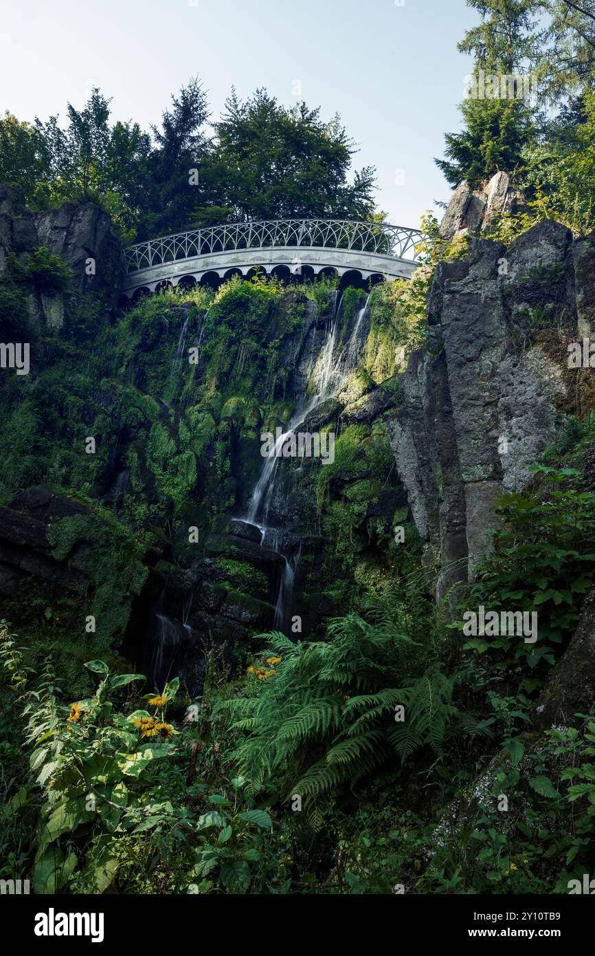 Devils bridge in bergpark hi-res stock photography and images - Alamy