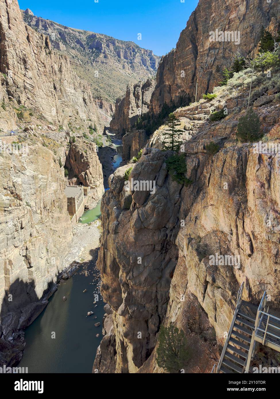 Buffalo bill dam power plant hi-res stock photography and images - Alamy