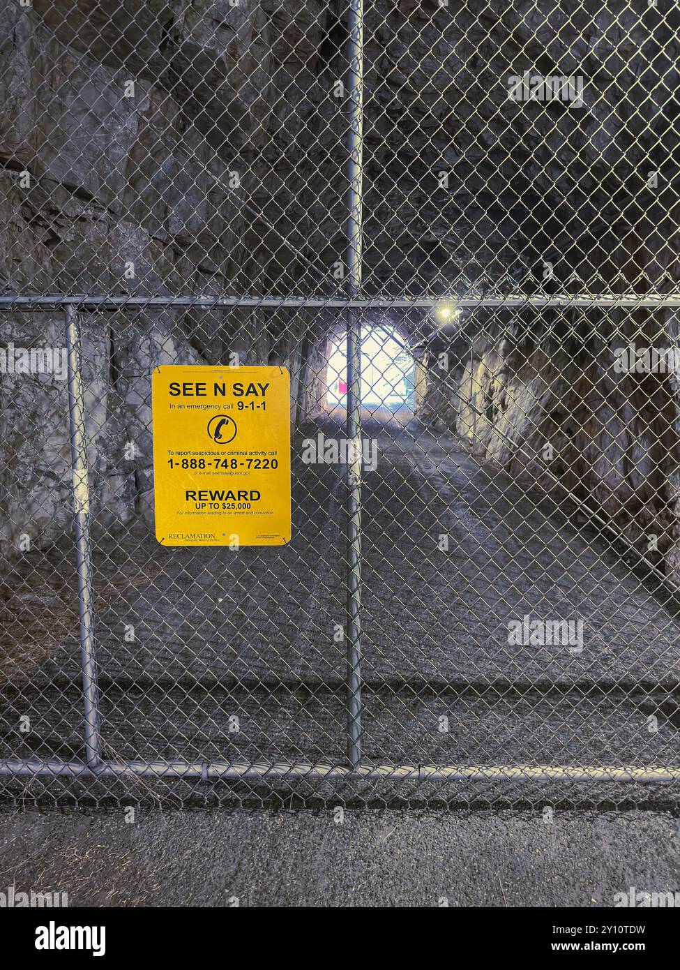 See N Say reclamation water district sign is official notice from US ...