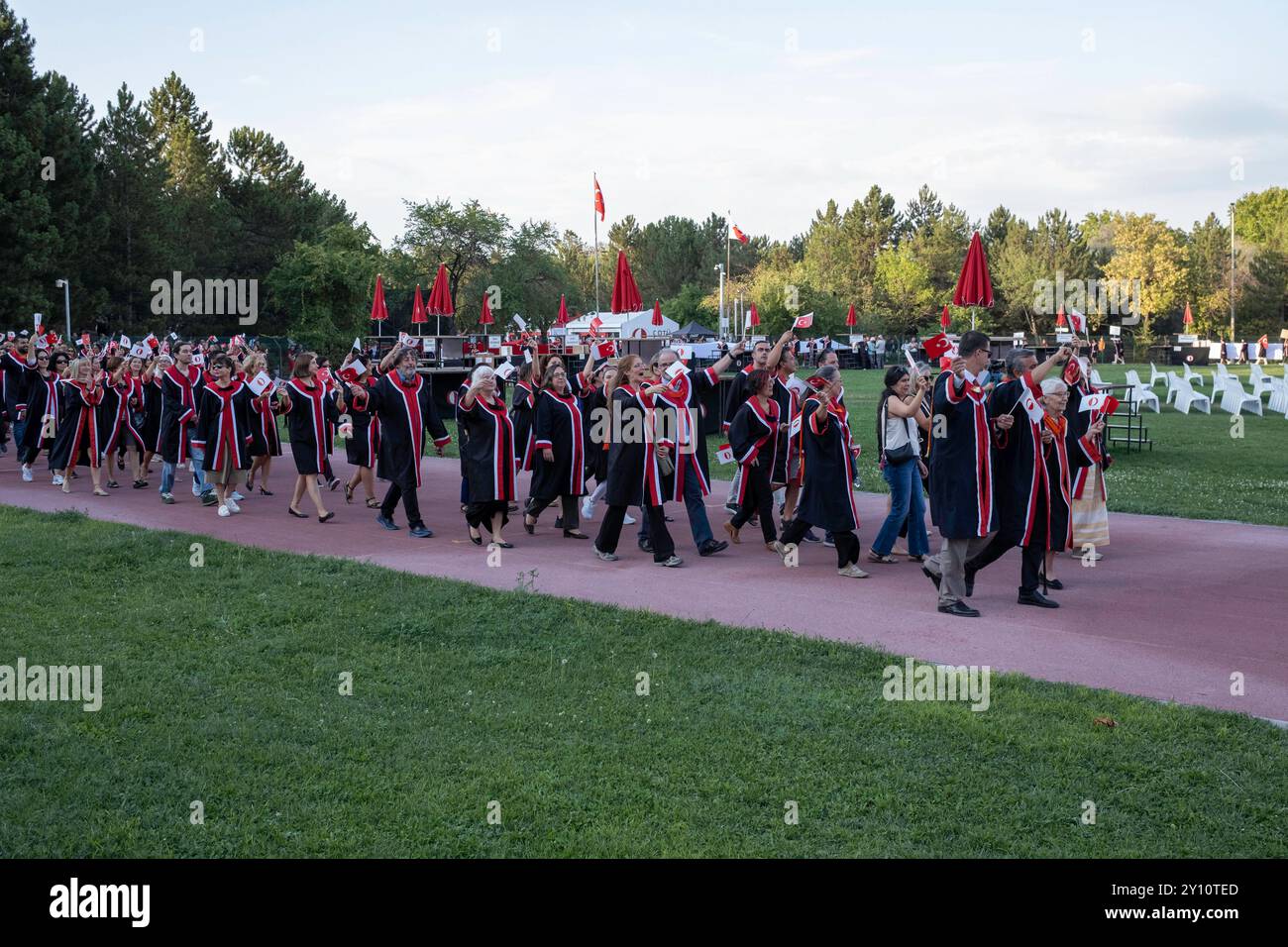 The teachers of the student seen marching during the start of the ...