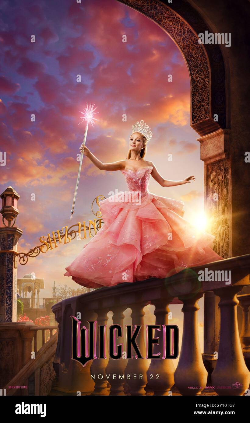 Wicked (2024) directed by Jon M. Chu and starring Cynthia Erivo, Ariana ...