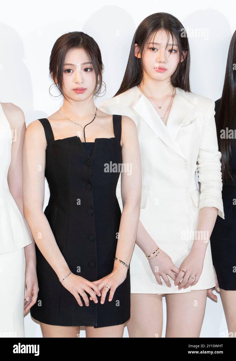 Seoul, South Korea. 4th Sep, 2024. (L to R) Ruka, Chiquita, Rami, Ahyeon, Rora, Pharita and Asa ...