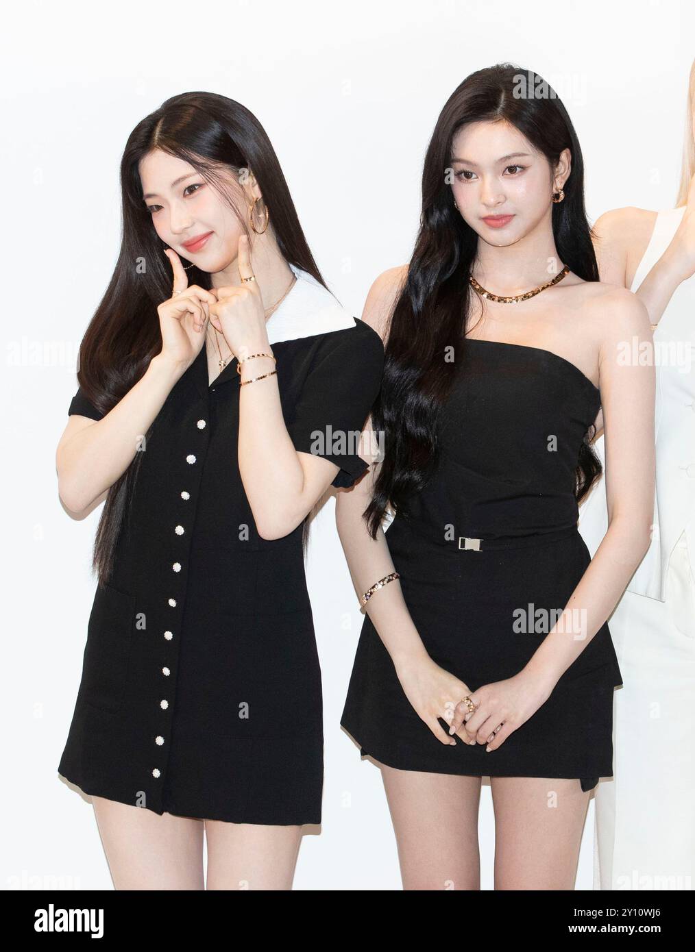 Seoul, South Korea. 4th Sep, 2024. (L to R) Ruka, Chiquita, Rami, Ahyeon, Rora, Pharita and Asa ...