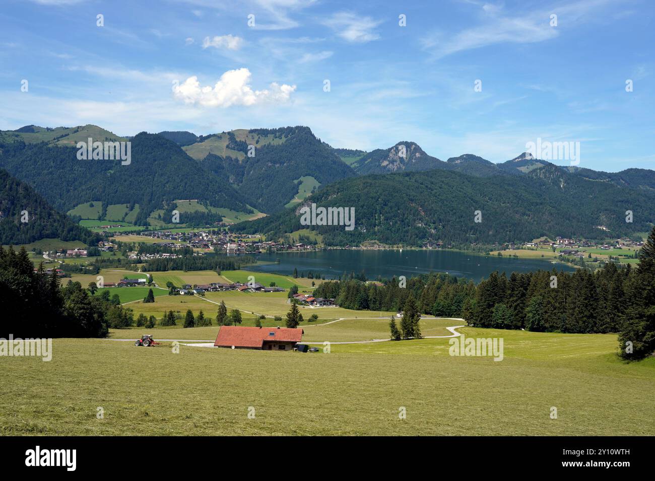 Walchseer hausberge hi-res stock photography and images - Alamy
