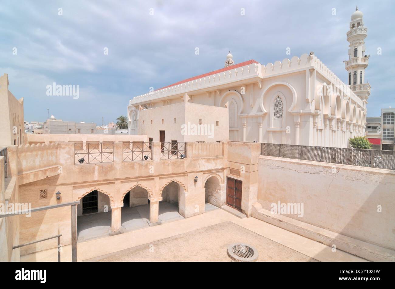 Bahrajn Szejk Isa bin House residence in Muharraq, Bahrain Stock Photo ...