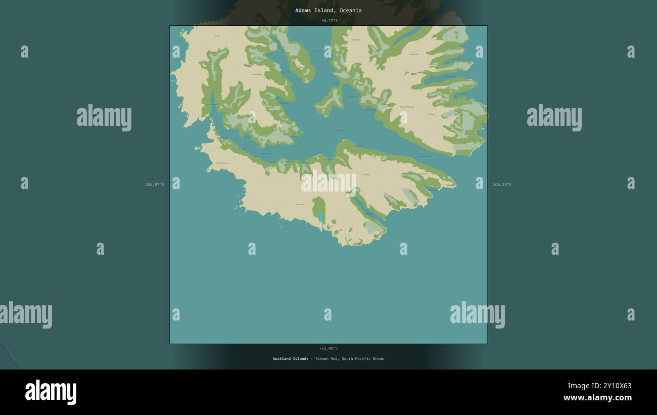 Adams Island in the Tasman Sea, belonging to New Zealand, described and ...