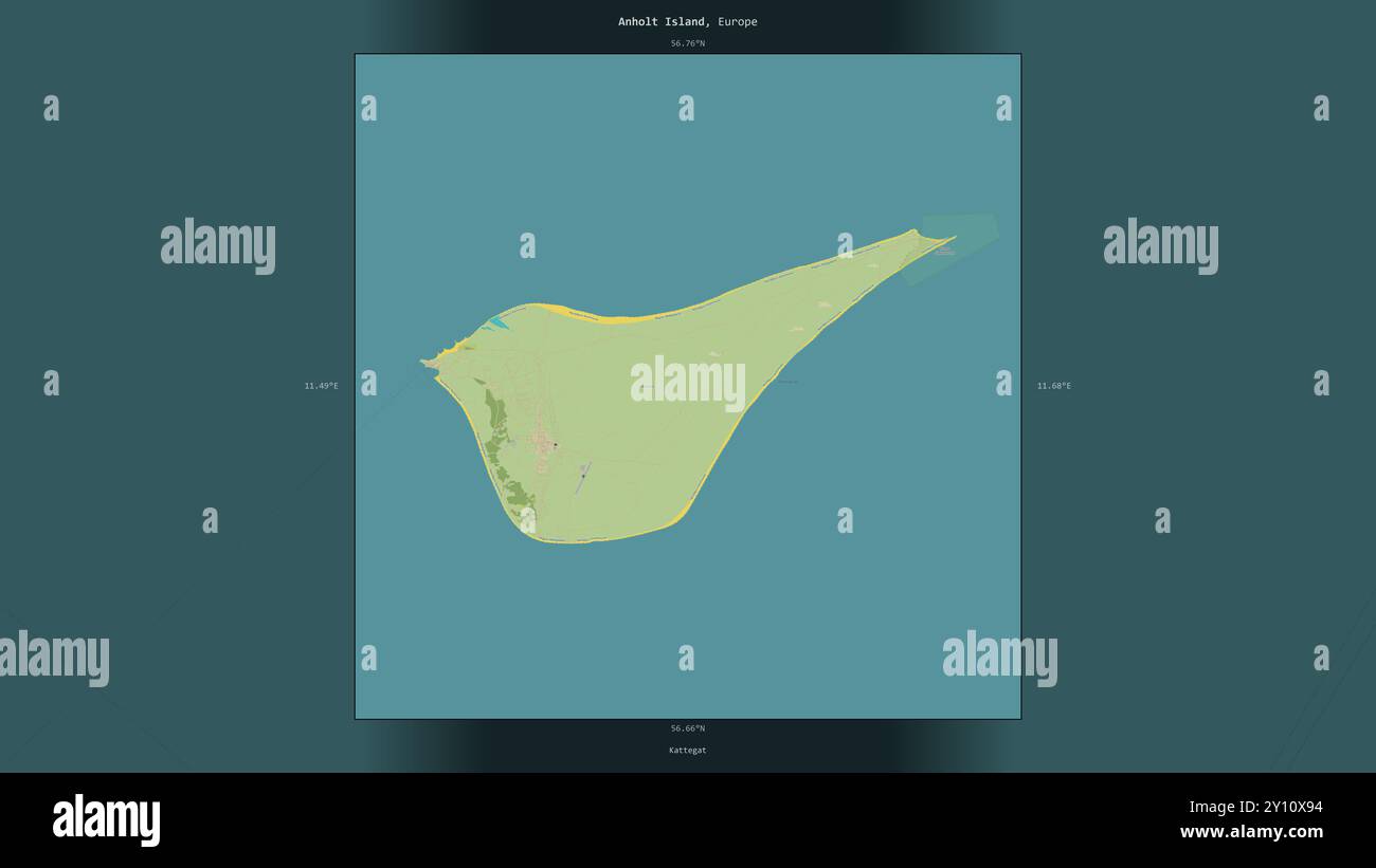 Anholt Island in the Kattegat, belonging to Denmark, described and ...