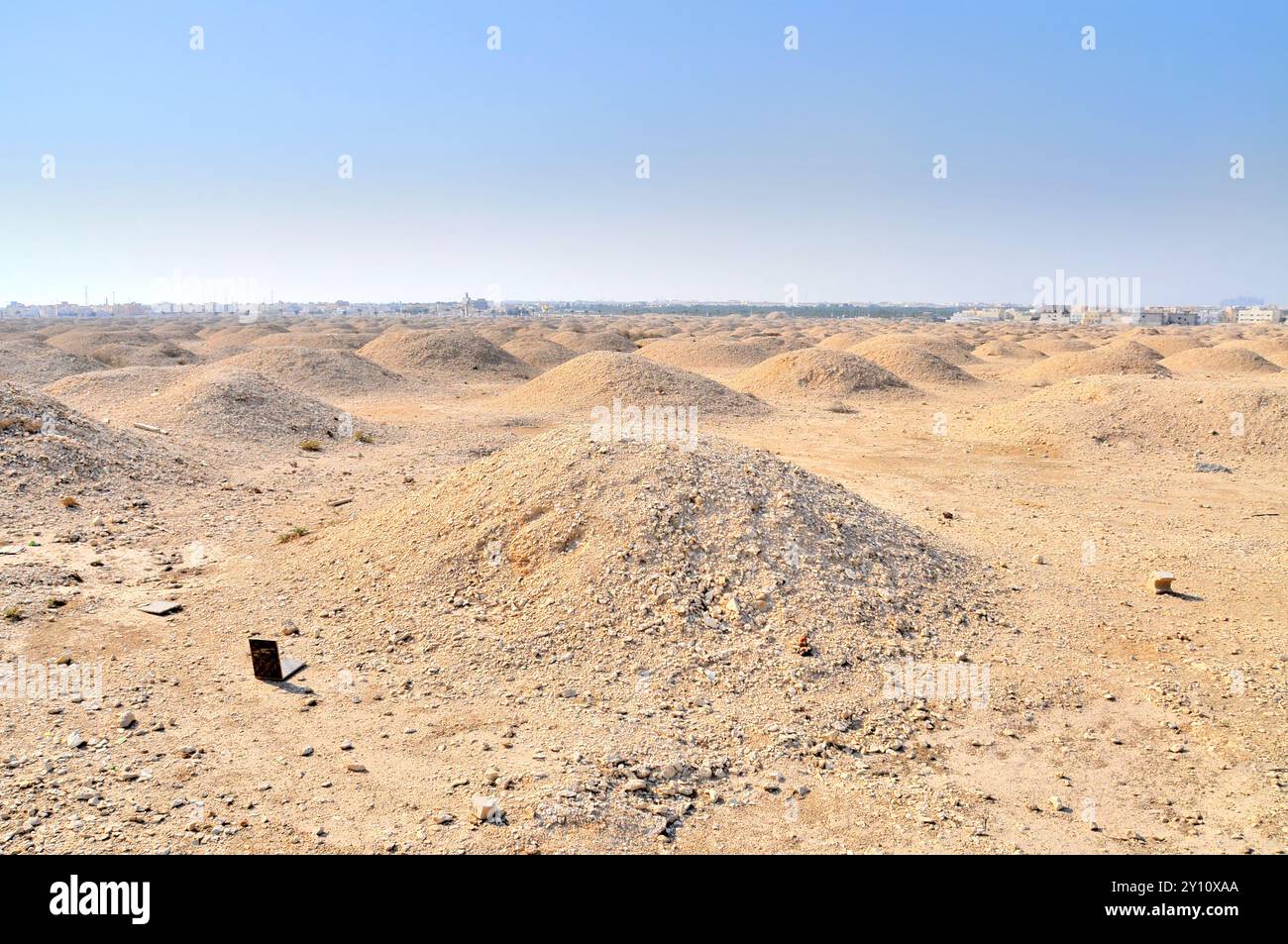 The Dilmun Burial Mounds a UNESCO World Heritage Site comprising ...