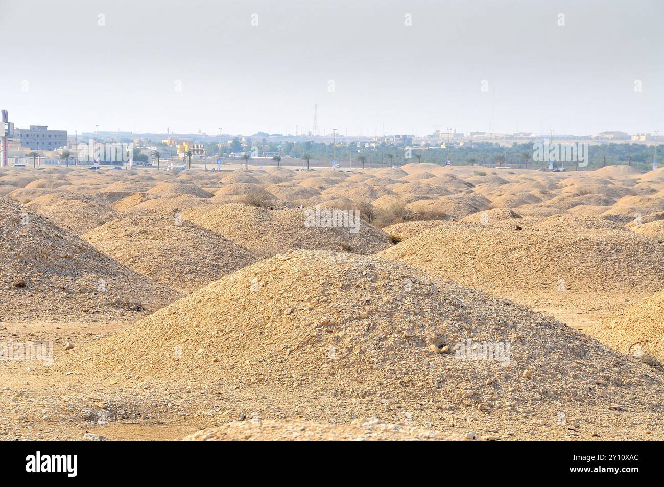 The Dilmun Burial Mounds a UNESCO World Heritage Site comprising ...
