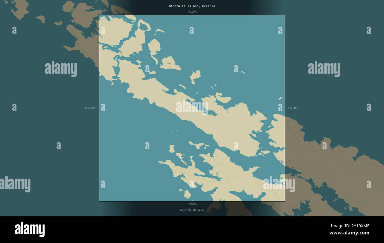 Barora Fa Island in the South Pacific Ocean, belonging to Solomon Islands, described and ...