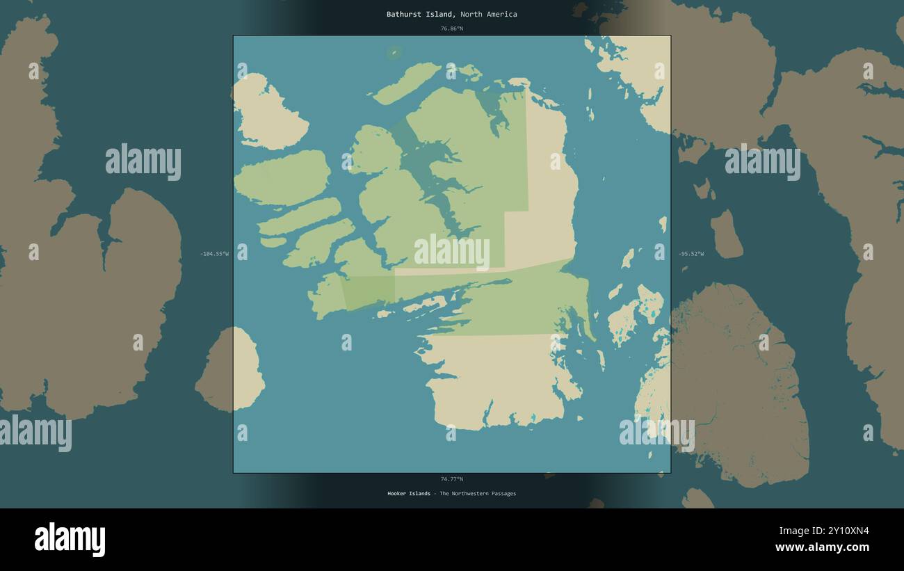 Bathurst Island in the The Northwestern Passages, belonging to Canada ...